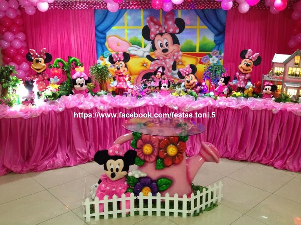 Decoração e Casa Festas - Z2 Lounge Eventos - SJ de Meriti - RJ: Minnie ...